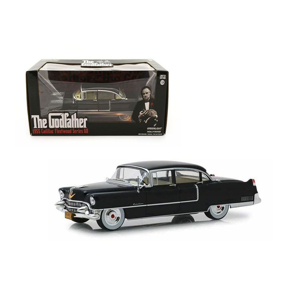 Greenlight 84091 1: 24 The Godfather (1972) - 1955 Cadillac Fleetwood Series 60 - New Tooling