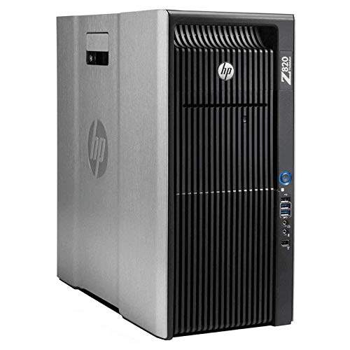 HP Z820 Workstation 2X E5-2650v2 2.6GHz 8C 128GB 480GB SSD 4TB K5000 W10Pro (Renewed)