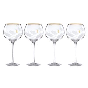 lenox 886857 holiday gold 4-piece balloon glass set