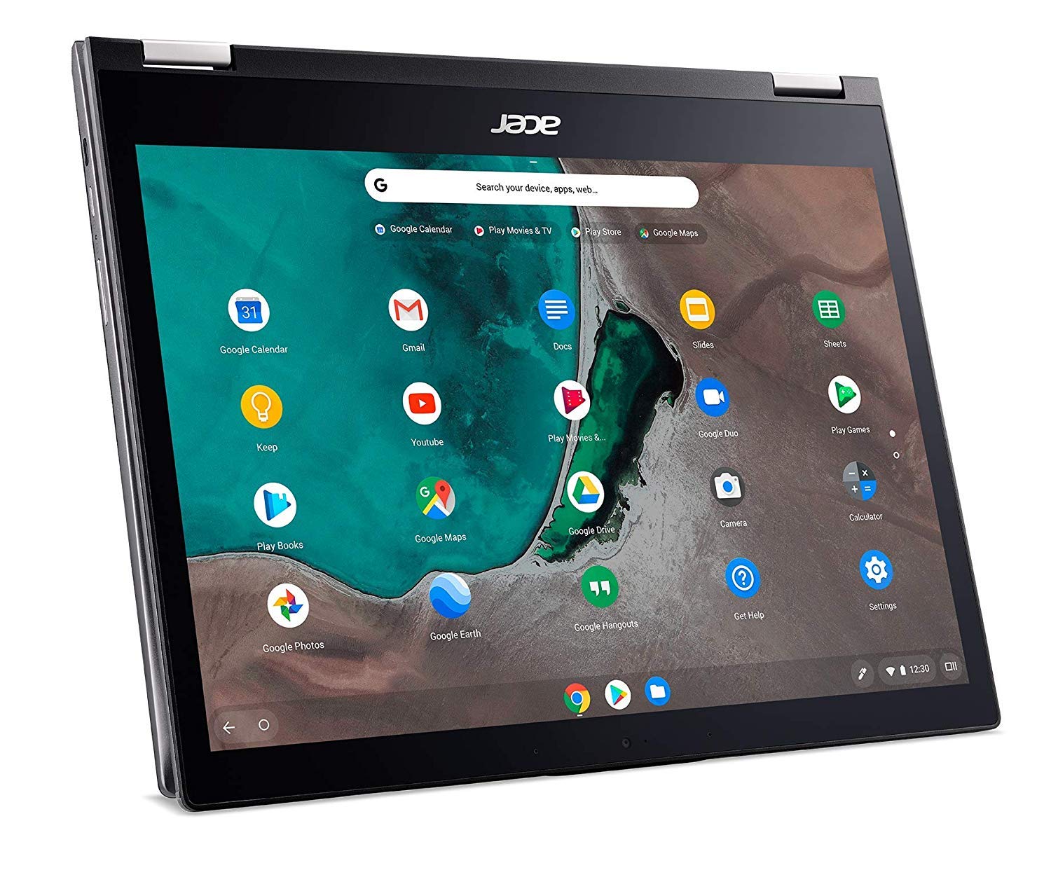 Acer Chromebook Spin 13 CP713 2-in-1 Convertible, 8th Gen Intel Core i5-8250U, 13.5in 2K Resolution Touchscreen, 8GB LPDDR3, 128GB eMMC, Backlit Keyboard, Aluminum Chassis (Renewed)