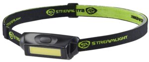 streamlight bandit pro - includes usb cord & elastic headstrap - black - clam