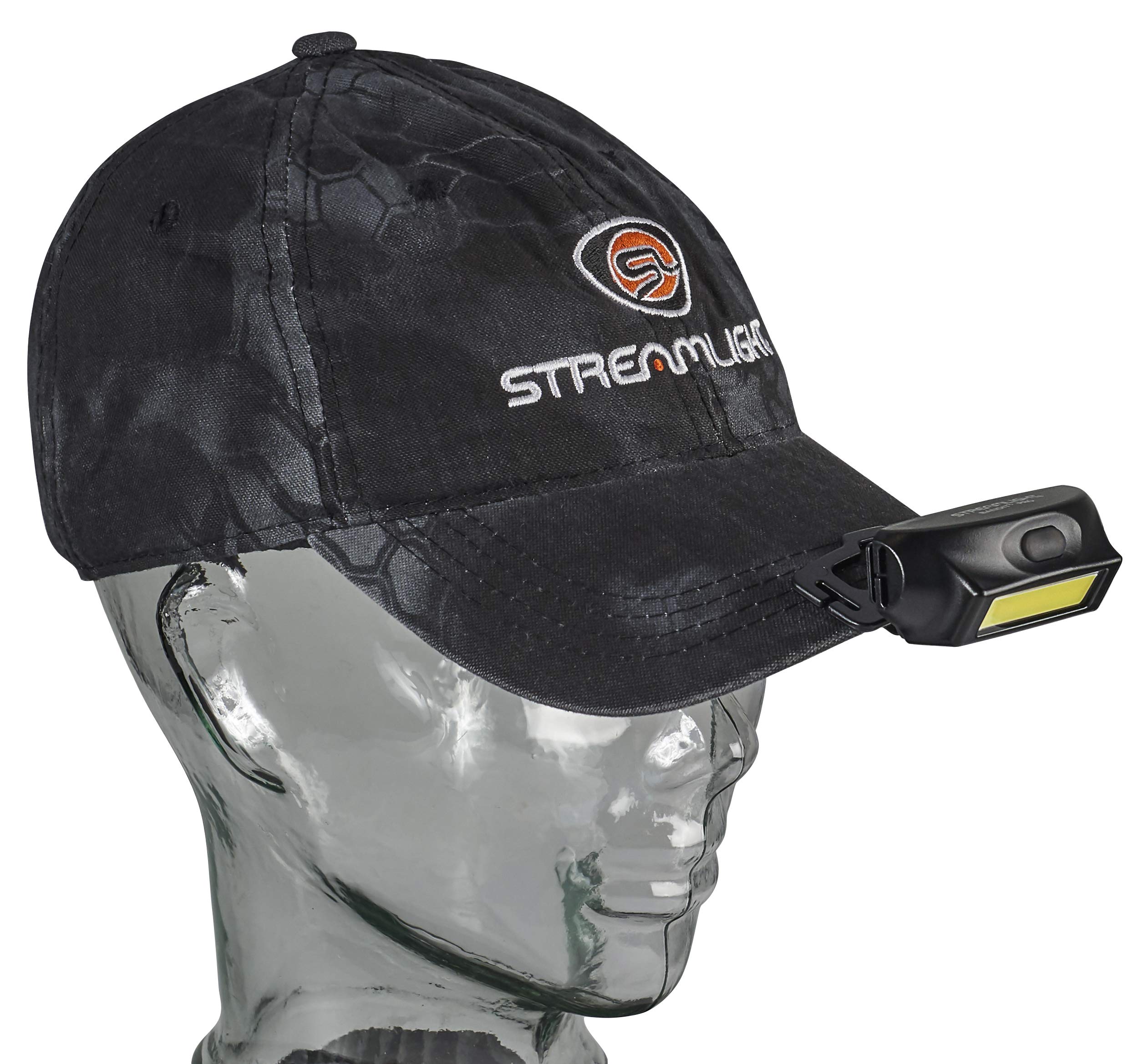 Streamlight Bandit Pro - Includes USB Cord & Elastic Headstrap - Black - Clam