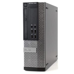 Dell Optiplex 9020 Desktop PC, 3.2 GHz Intel Core i5-4570, 8 GB RAM, 1 TB HDD, Keyboard & Mouse, 17in Monitor (Brands Vary), DVD-RW, Windows 10 (Renewed)