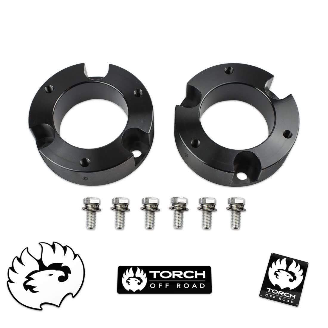 TORCH 3" Front Leveling Lift Kit for 1995-2004 Toyota Tacoma 2WD 4WD TRD SR5 - Models with 6 Lugs (wheel lug) ONLY