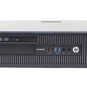 HP EliteDesk 800 G1 Desktop, Intel Core i7 4770 3.4Ghz, 16GB DDR3 RAM, 256GB SSD Hard Drive, USB 3.0, DVDRW, Windows 10 (Renewed)