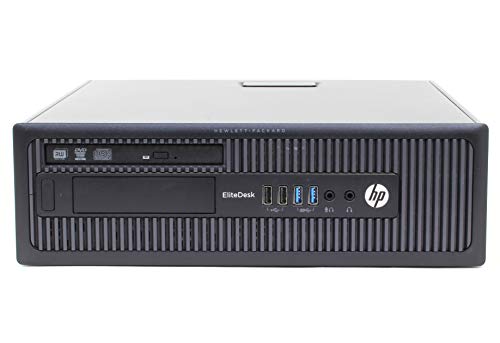 HP EliteDesk 800 G1 Desktop, Intel Core i7 4770 3.4Ghz, 16GB DDR3 RAM, 256GB SSD Hard Drive, USB 3.0, DVDRW, Windows 10 (Renewed)