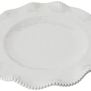 Certified International Perlette Cream Melamine 11" Dinner Plates, Set of 4