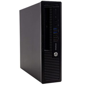 hp elitedesk 800 g1 ultra-slim desktop computer, intel i7-4770s up to 3.9 ghz, 8gb ram, 240gb ssd, dvd, windows 10 professional 64 bit (renewed)