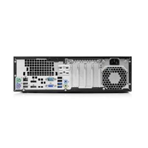 HP EliteDesk 800 G1 SFF High Performance Business Desktop Computer, Intel Quad Core i5-4590 up to 3.7GHz, 8GB RAM, 1TB HDD, 256GB SSD (boot), DVD, WiFi, Windows 10 Professional (Renewed)