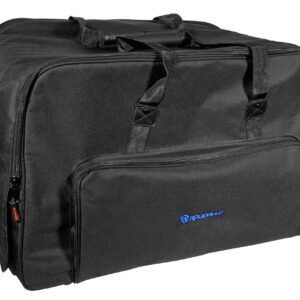 Rockville Rolling Travel Bag for Most 15" DJ PA Speakers w/Handle+Wheels (SB15)