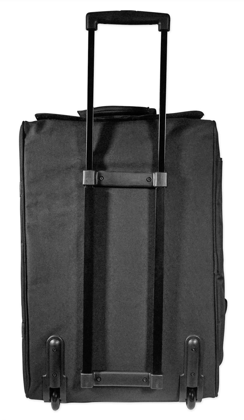 Rockville Rolling Travel Bag for Most 15" DJ PA Speakers w/Handle+Wheels (SB15)