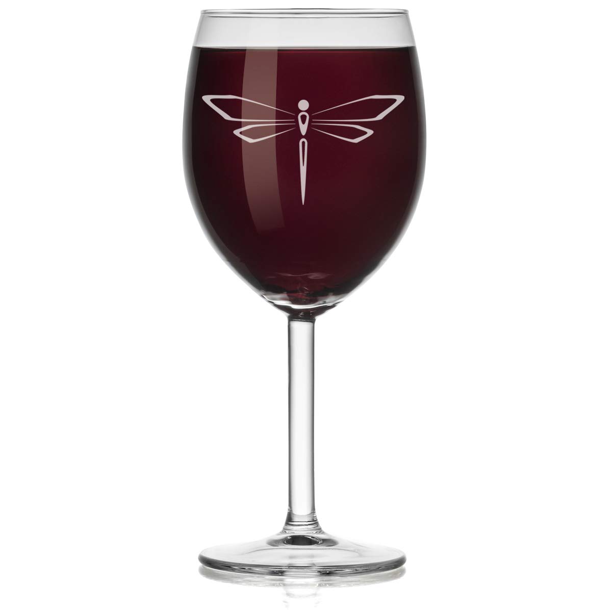 Wine Glass Dragonfly (Stemmed, 10oz)