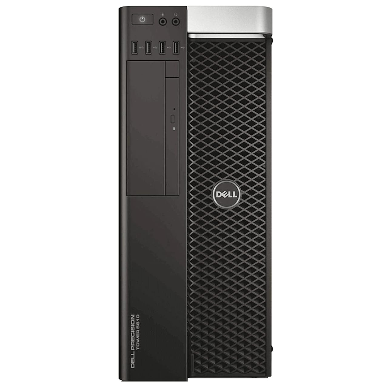 Dell Precision T5810 Mid-Tower Workstation - Intel Xeon E5-1650 v3 3.5GHz 6 Core Processor, 64GB DDR4 Memory, 4TB HDD, Nvidia NVS310 Graphics Card, Windows 10 Pro. (Renewed)