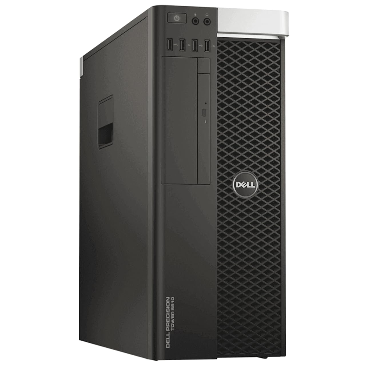 Dell Precision T5810 Mid-Tower Workstation - Intel Xeon E5-1650 v3 3.5GHz 6 Core Processor, 64GB DDR4 Memory, 4TB HDD, Nvidia NVS310 Graphics Card, Windows 10 Pro. (Renewed)