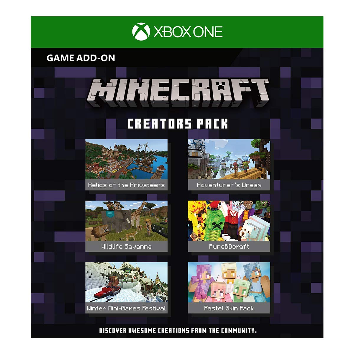 Xbox One S 1TB Console - Minecraft Creators Bundle (Renewed)