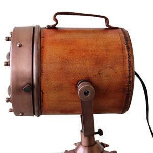 collectiblesBuy Marine Vintage Low Floor Lamp Antique Studio Model Searchlight with Tripod