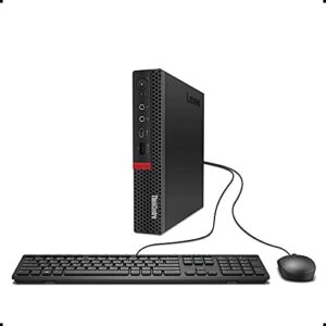 lenovo thinkcentre m720q 10t7002cus desktop computer - intel core i5 8th gen i5-8400t 1.70 ghz - 8 gb ram ddr4 sdram - 256 gb ssd - tiny - raven black