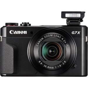 Canon PowerShot G7 X Mark II 20.1MP Digital Camera Bundle Kit with Spider Tripod and 16 GB Memory Card