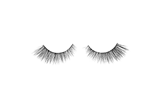 Ardell Faux Mink 811 Black False Lashes, Lightweight with Invisiband, 4 pairs