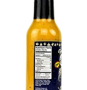 Torchbearer Sauces Garlic Reaper Sauce, 5 ounces - Carolina Reaper Peppers - All Natural, Vegan, Extract-Free, Made in USA and Featured on Hot Ones