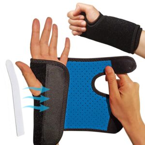 riptgear carpal tunnel wrist brace support - adjustable wrist brace for women and men - hand & wrist splint compression support for tendonitis wrist brace for carpal tunnel - right hand