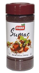 badia sumac seasoning - 4.75 oz (smoky mediterranean citrus flavors)