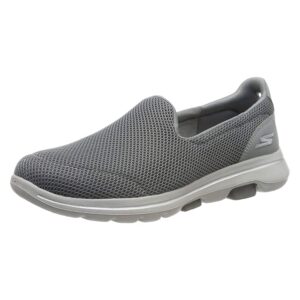 skechers women's sneaker, grey, 7.5