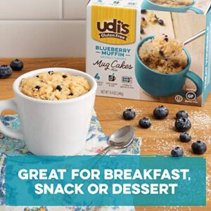 Udi's Gluten Free Blueberry Muffin Mug Cake Mix, 8.4 oz. 4 Count