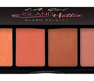 L.A. Girl Fanatic Blush Palette, Island Hottie Corals, 1 oz