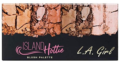 L.A. Girl Fanatic Blush Palette, Island Hottie Corals, 1 oz