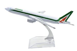 tang dynasty(tm 1:400 16cm b777-200 alitalia metal airplane model plane toy plane model