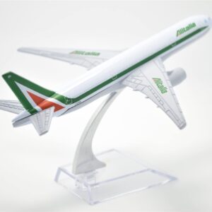 TANG DYNASTY(TM 1:400 16cm B777-200 Alitalia Metal Airplane Model Plane Toy Plane Model