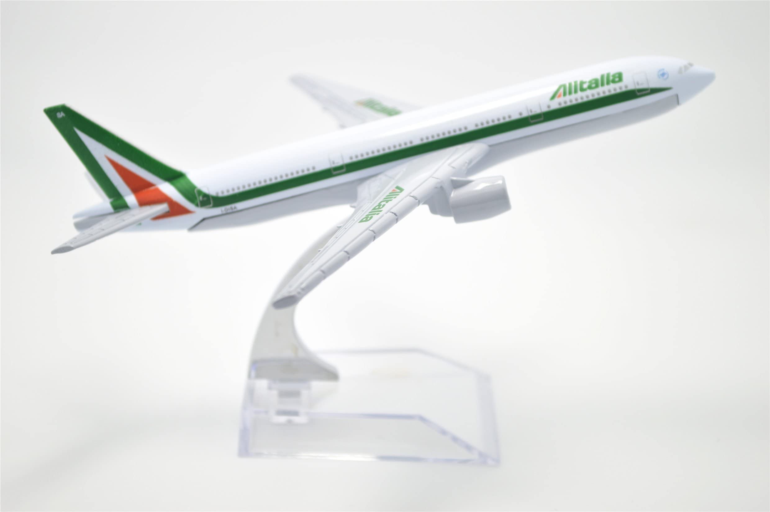 TANG DYNASTY(TM 1:400 16cm B777-200 Alitalia Metal Airplane Model Plane Toy Plane Model