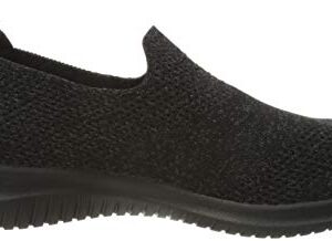 Skechers womens Sneaker,Black,8 M US