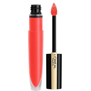 l'oreal paris makeup rouge signature matte lip stain, i radiate 0.23 ounce