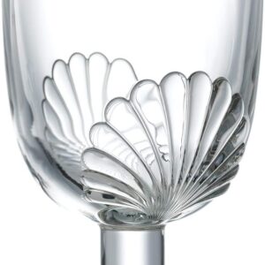 La Rochere Set of 6, Belle Isle 10 oz Wine Glasses, Drinkware Set, One Size, Clear