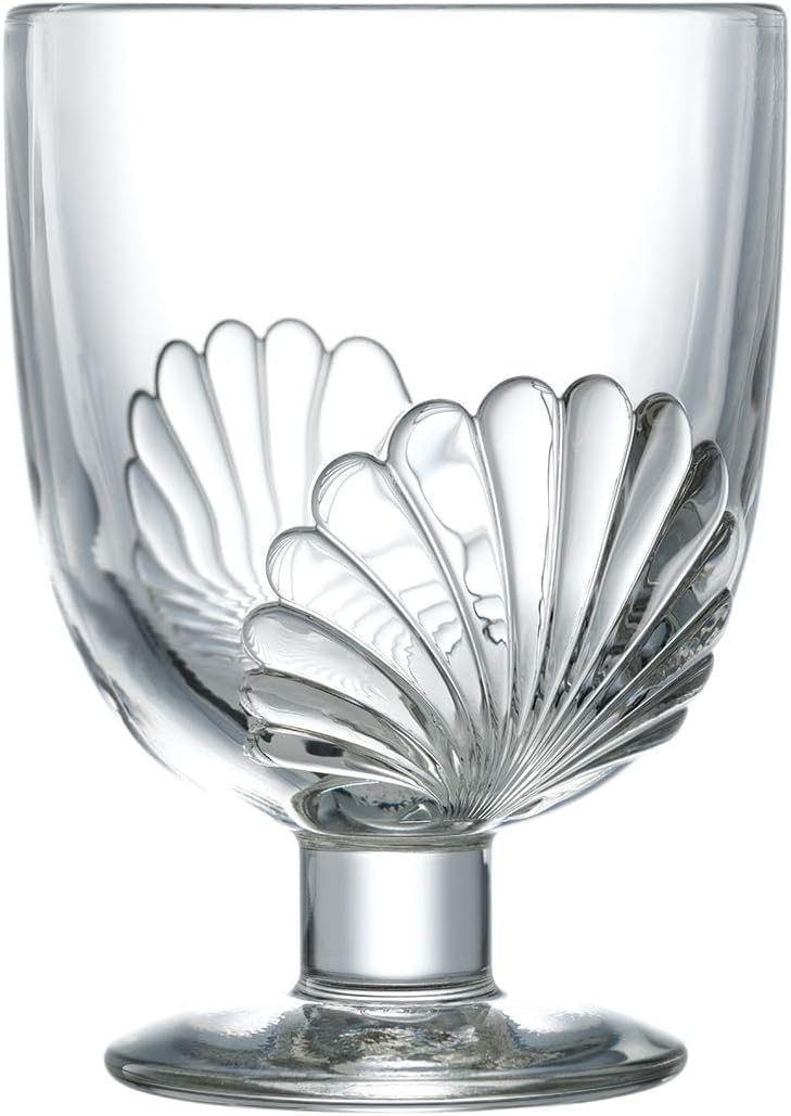 La Rochere Set of 6, Belle Isle 10 oz Wine Glasses, Drinkware Set, One Size, Clear