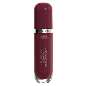 revlon ultra hd vinyl lip polish, liquid lipstick, so shady, violet brown gloss