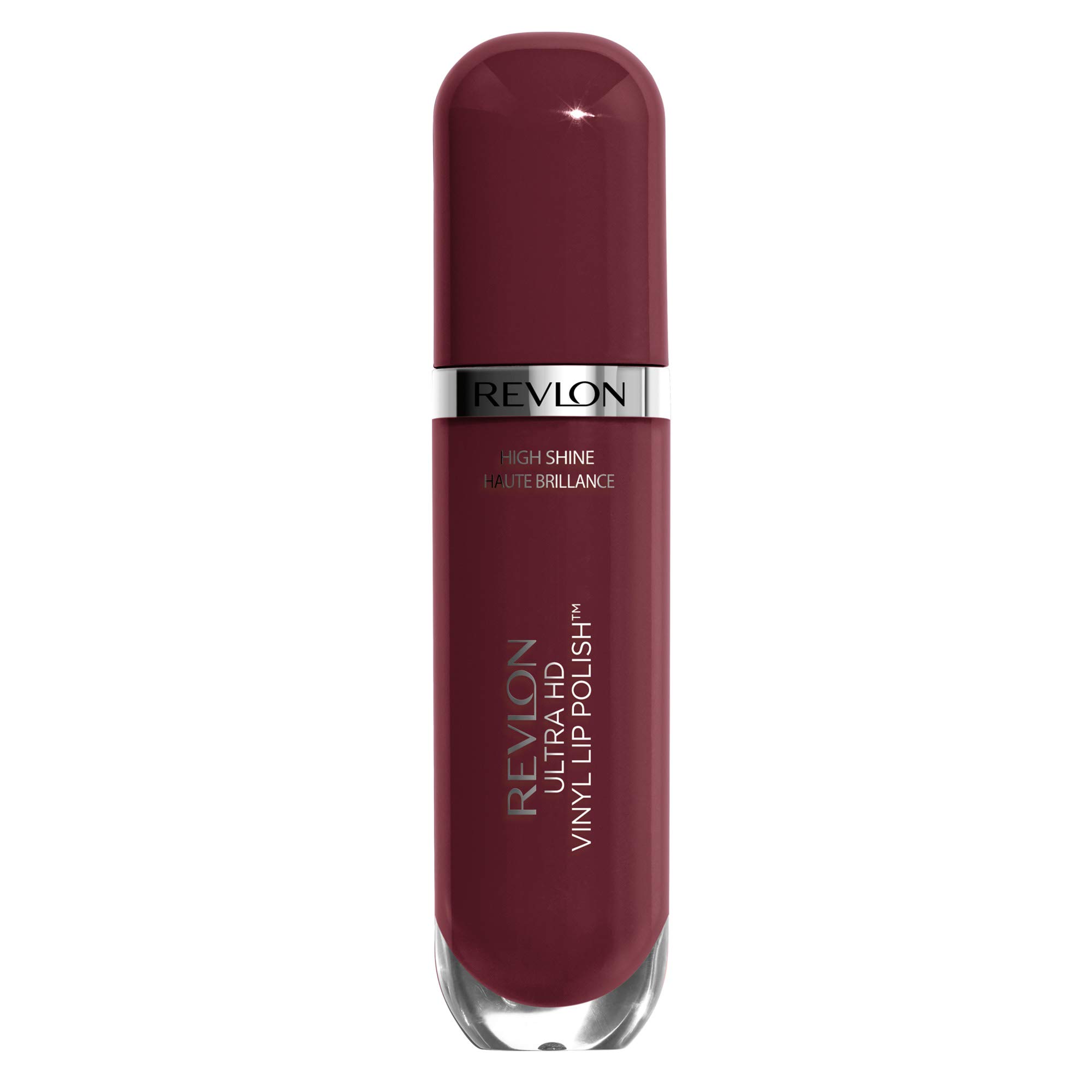 Revlon Ultra HD Vinyl Lip Polish, Liquid Lipstick, So Shady, Violet Brown Gloss