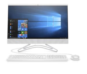 hp 24-inch all-in-one computer, amd ryzen 3 3200u, 8gb ram, 1tb hard drive, windows 10 (24-f1040, white)