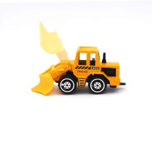 YIMORE Alloy Engineering Truck Mini Pocket Size Construction Models Play Vehicles Toy for Kids Party Favors Cake Decorations Topper Birthday Gift, 6Pcs Set