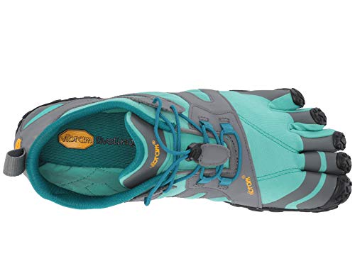 Vibram Women's Low Sneakers, Blue Green, 7 US