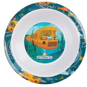 Octonauts 5 Pc Mealtime Feeding Set for Kids and Toddlers -Includes Plate, Bowl, Cup, Fork and Spoon Utensil Flatware -Durable, Dishwasher Safe, BPA Free -Perfect for Back to School, Travel, On-the-go