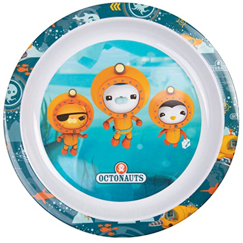 Octonauts 5 Pc Mealtime Feeding Set for Kids and Toddlers -Includes Plate, Bowl, Cup, Fork and Spoon Utensil Flatware -Durable, Dishwasher Safe, BPA Free -Perfect for Back to School, Travel, On-the-go