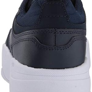 DC Women's E.TRIBEKA Platform Skate Shoe, Navy, 11 M US