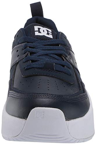 DC Women's E.TRIBEKA Platform Skate Shoe, Navy, 11 M US