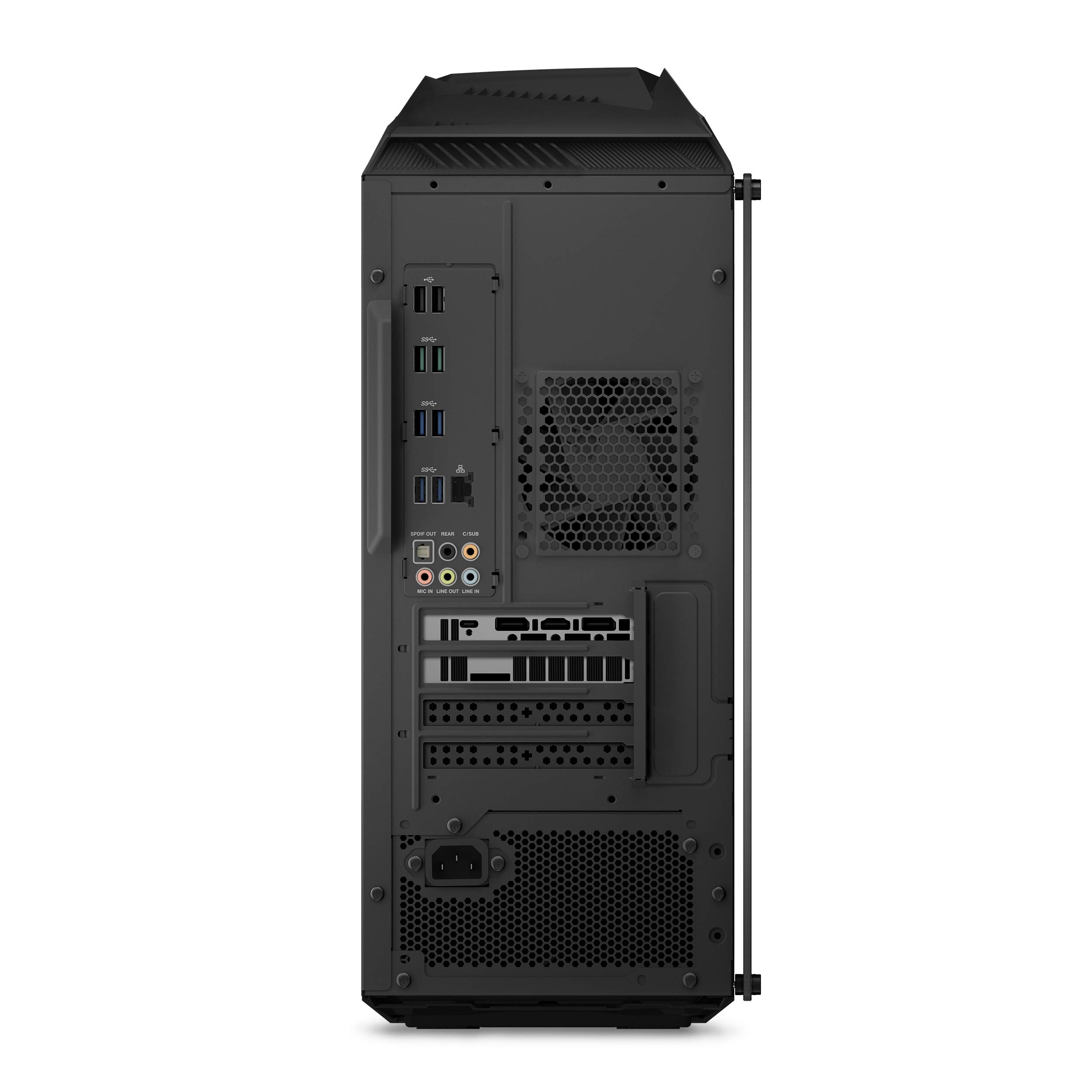 ROG Strix GL12 Gaming Desktop, Overclocked 9th Gen Intel Core i7-9700K, NVIDIA GeForce RTX 2070 8GB, 16GB DDR4 RAM, 512GB SSD + 1TB HDD, Windows 10, Black/Grey - GL12CX-DS771