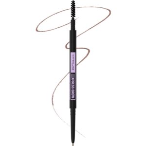 maybelline new york brow ultra slim defining eyebrow pencil, soft brown, 0.003 oz.