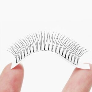 QUEWEL Volume Lash Extensions 5D 0.10mm D Curl Mix-8-15mm Short Stem Premade Fans Soft|Optinal 3D|4D|5D|6D|7D|8D 0.07/0.10mm C/D 8-20mm Mix-9-16mm 12-15mm 8-15mm|(5D 0.10D MIX8-15)