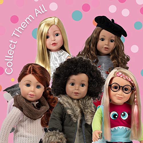 ADORA Amazon Exclusive Amazing Girls Collection, 18” Realistic Doll with Changeable Outfit and Movable Soft Body, Birthday Gift for Kids and Toddlers Ages 6+ - Animal Lover Lucy